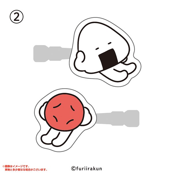 おにうめ アクリルヘアクリップ /(2)｜商品情報｜株式会社エンスカイ