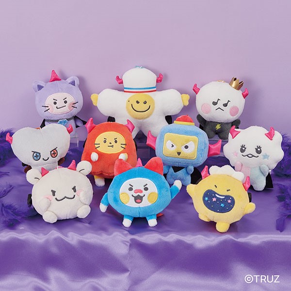 TRUZ stuffed toy mascot Blackie /(4)BONBON｜Products｜Ensky Co., Ltd.